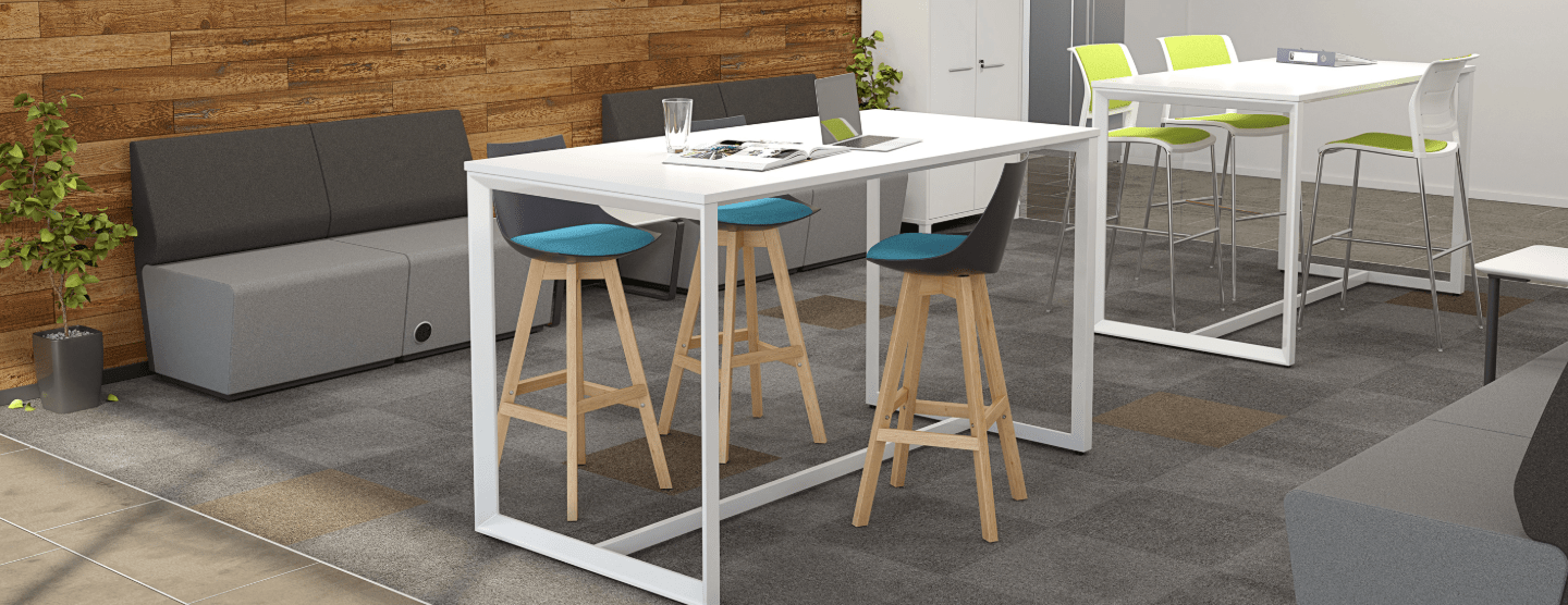 Bar Leaners for Offices Boost Collaboration and Flexibility