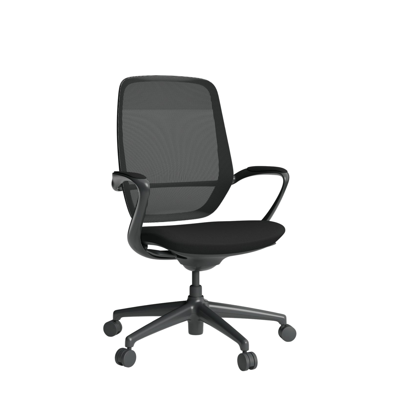 Astral Black Ergonomic Meeting Chair
