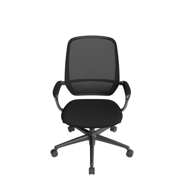Astral Black Ergonomic Meeting Chair