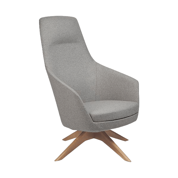 Delphi Plus High Back Armchair - Ergonomic Comfort