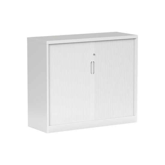 Tempo Lockable Tambour Door Cabinet | Office Storage